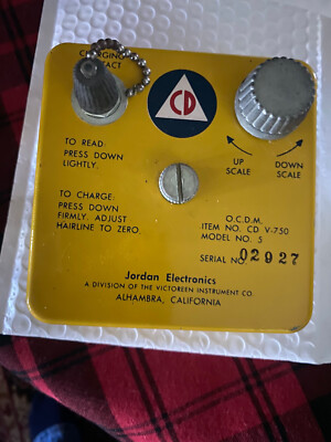 Industrial Electronic Hardware Corp. Radiological Dosimeter Charger ...