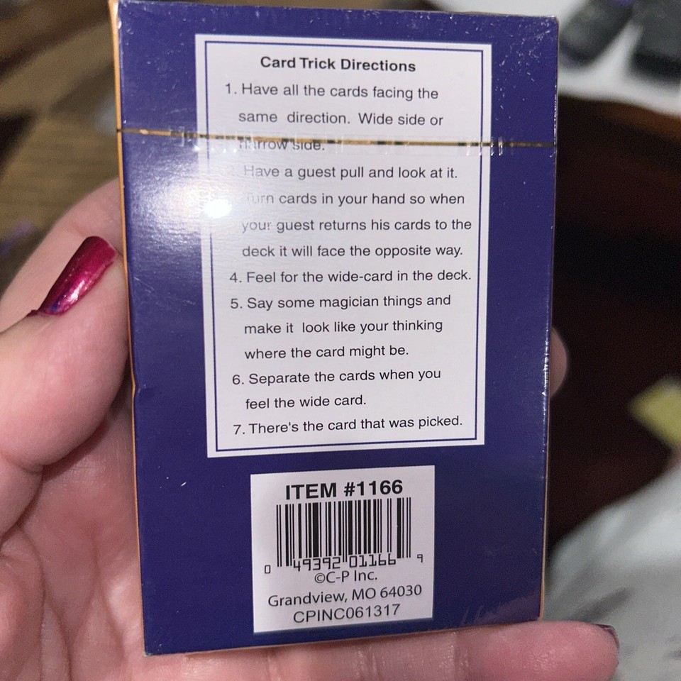 Magic Playing Cards !!! Let’s Do Magic great gift, lots of fun. | eBay