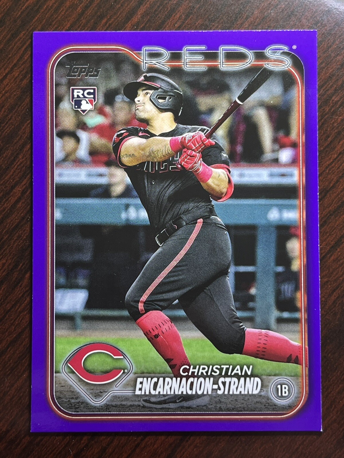 2024 Topps Series 1 Christian Encarnacion-Strand Meijer Purple Parallel ...