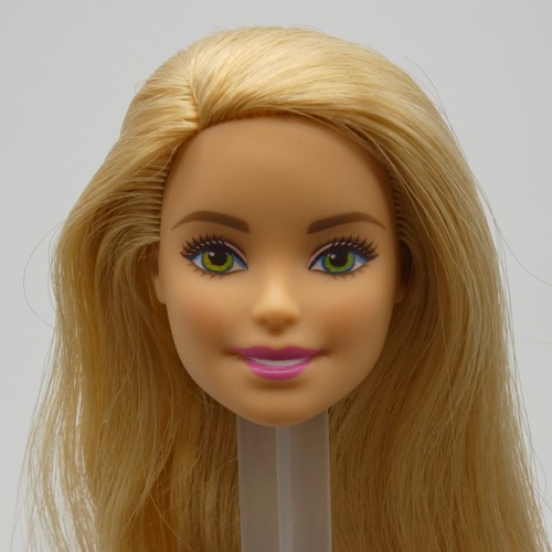 Barbie Fashion Doll Head Only Millie Face Blonde Green Eyes 2016 Mattel ...