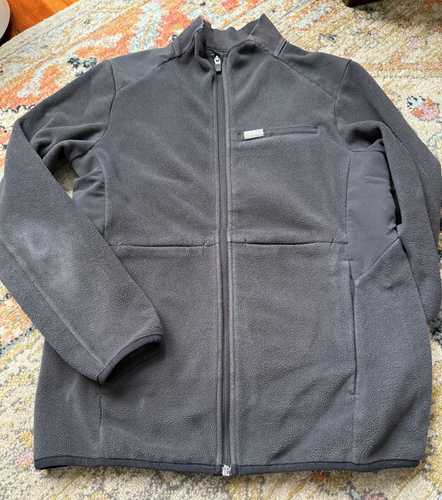 Figs Fleece Full Zip Dark Grey Good Used Condition- SM | eBay