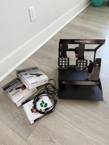 Fanatec ClubSport Pedals V3 Inverted + 2 Damper Kits + Perfomance Kit ...