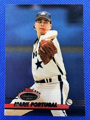 1993 #426 Mark Portugal Topps Stadium Club Baseball Houston Astros | eBay