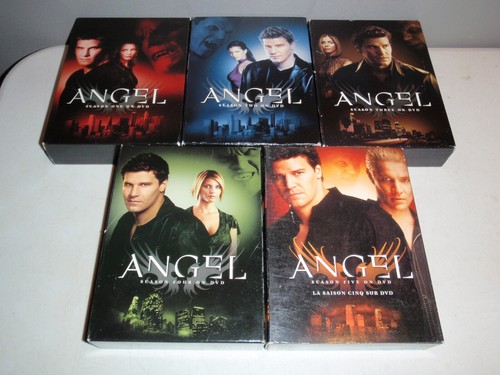 Angel DVD Complete Series Seasons 1-5 Season 1 2 3 4 5 Vampire Buffy ...