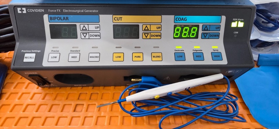Valleylab Force FX System with Bipolar & Monopolar Foot Switch (Tested ...