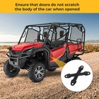 Door Tether Open Limiter Straps Kit For Honda Pioneer 1000 SXS1000 2016 ...