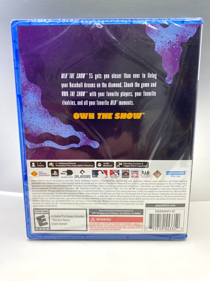 MLB The Show 23 - PlayStation 5 - Baseball Game PS5 - Brand New ...