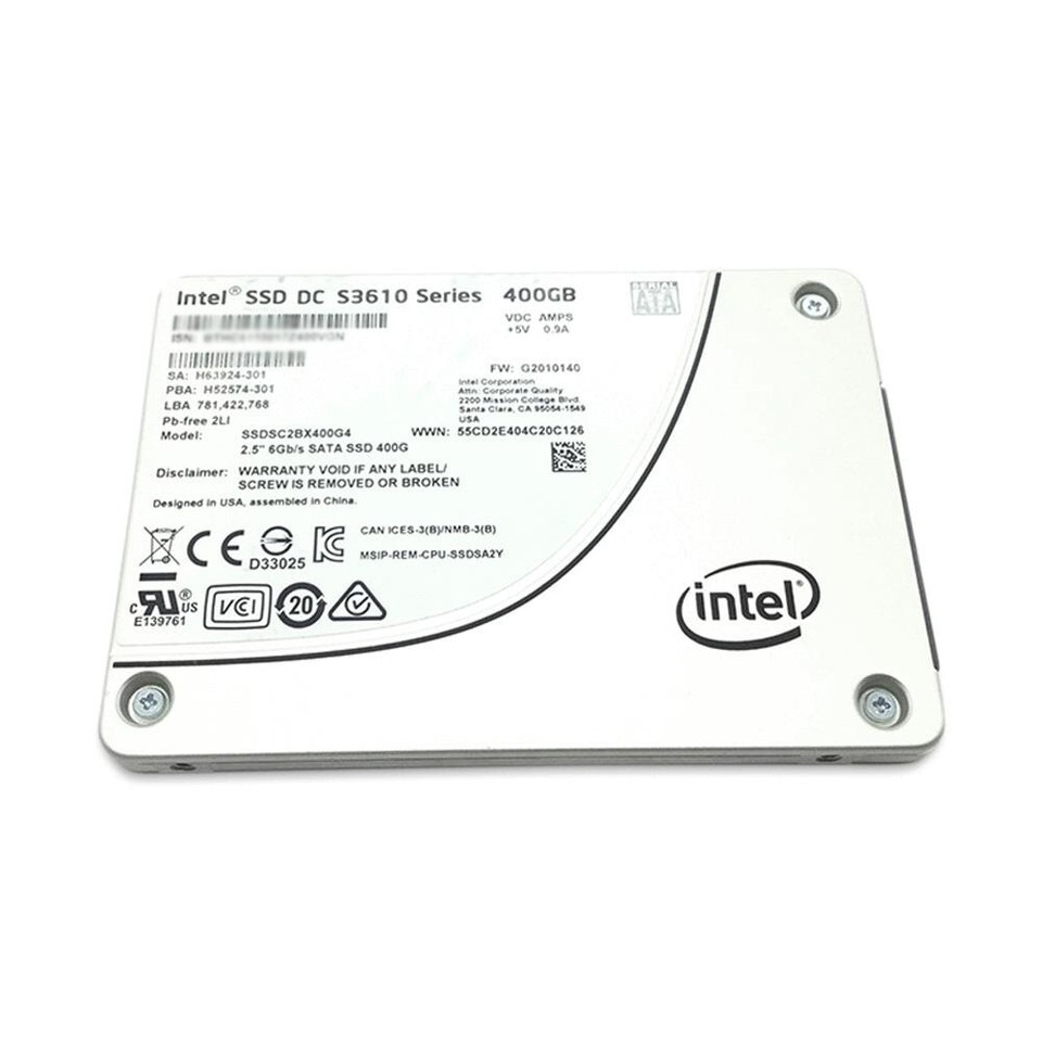 INTEL SATA SSD 1.6TB 800GB 400GB 300GB 240GB 2.5 Solid State Drive ...