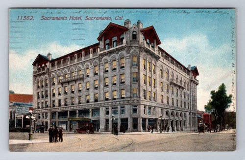 Sacramento CA-California, Sacramento Hotel, Advertising, Vintage ...