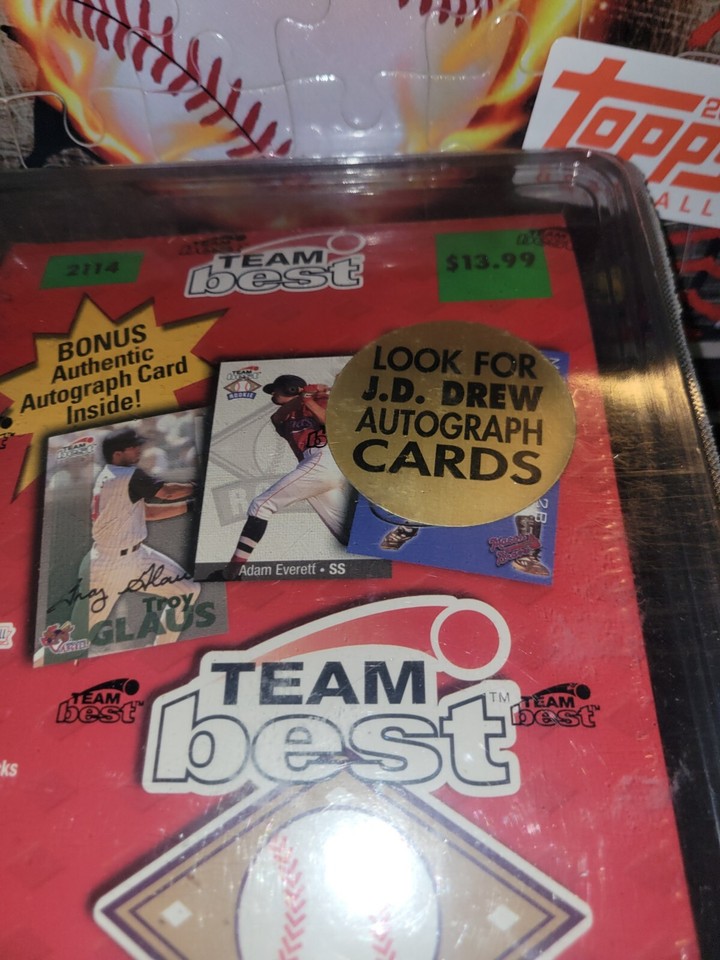 1999 Team Best Rookie Minor League Hobby Red Baseball Box-18 Packs ...