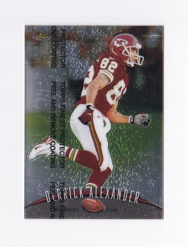 1998 Finest #159 Derrick Alexander Kansas City Chiefs Michigan | eBay