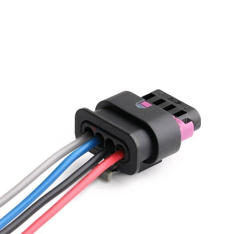 MAP Sensor Connector Pigtail 4 Pin Connector Plug For Audi VW Seat ...
