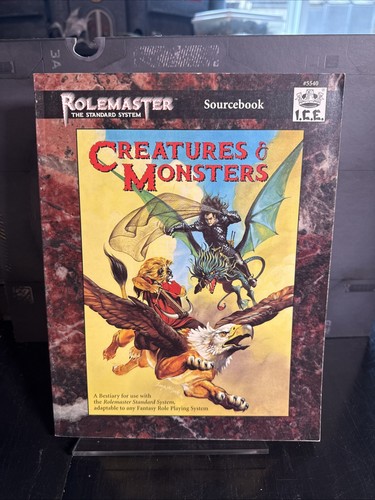 ICE Rolemaster 1995 First Edition Creatures & Monsters VG+ #5540 | eBay