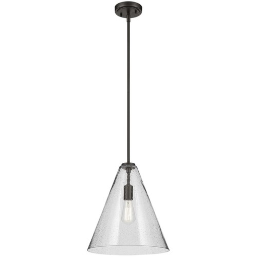 Kichler Lighting 42200OZCS Everly 1 Light Olde Bronze Pendant Ceiling ...