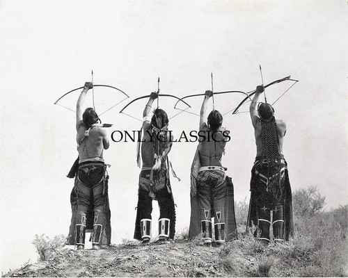 1922 THE BLACKFOOT INDIAN SONG OF THE ARROWS 8X10 PHOTO WANAMAKER ...