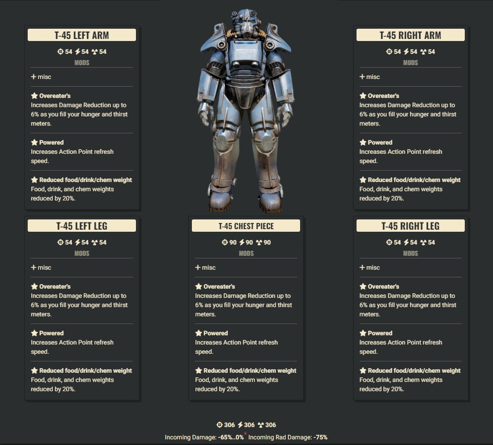 T 65 Power Armor