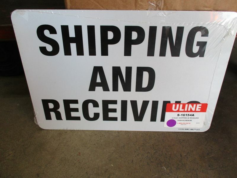 Shipping And Receiving Loading Dock Notice Aluminum Metal Sign | eBay
