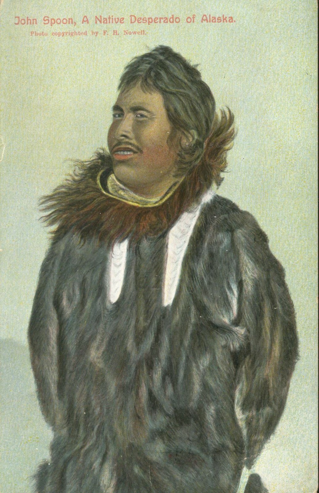 pc13856 postcard Alaska Native Desperado John Spoan MOBSC | eBay