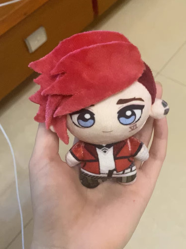 Arcane: League of Legends Vi Printed Body 10Cm Dress Up Cotton Doll ...