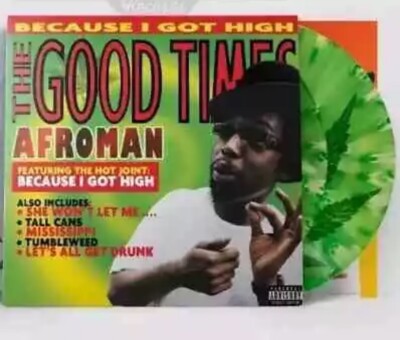 Afroman - The Good Times Because I Got High Original LP GREEN Vinyl IN ...