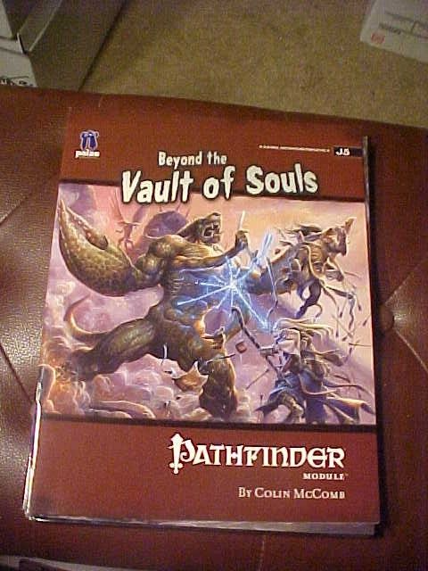 Pathfinder Module Beyond the Vault of Souls by Colin McComb (2009, PB ...