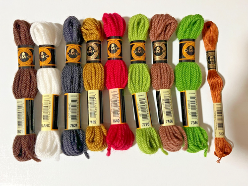 DMC Laine Colbert Tapestry Wool Yarn 8.7 yard YOU CHOOSE ~Also DMC ...