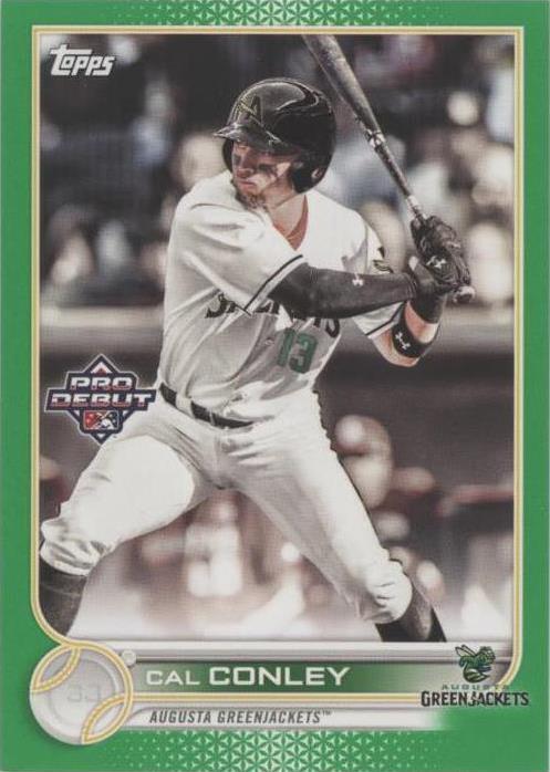 2022 Topps Pro Debut - Cal Conley #PD-195 Green /99 (RC) for sale ...