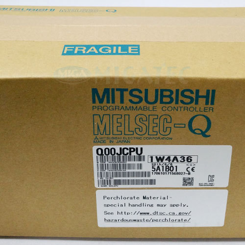 (NEW) MITSUBISHI Q00JCPU Input 256 point Basic model CPU module ...