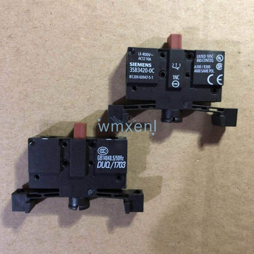 1PC New SIEMENS 3SB3420-0C 3SB34200C Button Auxiliary Contact Module ...