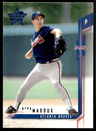 Greg Maddux 2001 Leaf Rookies & Stars 89 Atlanta Braves Baseball Card ...