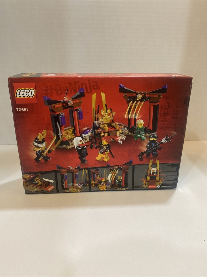 LEGO Ninjago Hunted Set #70651 Throne Room Showdown - (221 pieces ...