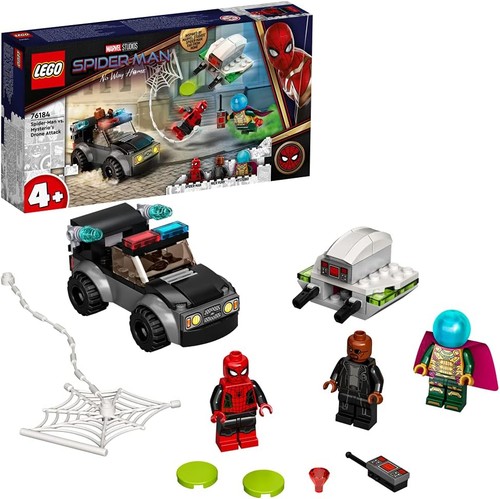 LEGO Super Heroes Spider-Man Mysterio Drone Attack 76184 Toy Block ...