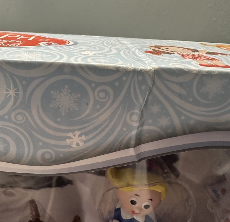 Rudolph the Red-Nosed Reindeer Figure Set 10 Piece Collectible Brand ...