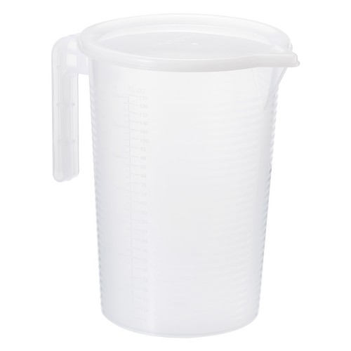 Graduated Beaker 3500ml PP Plastic Cup Double Sided Graduations ...