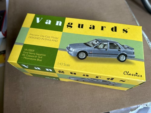 vanguards 1:43 Ford sapphire R/S cosworth. Moonstone blue. Excellent ...