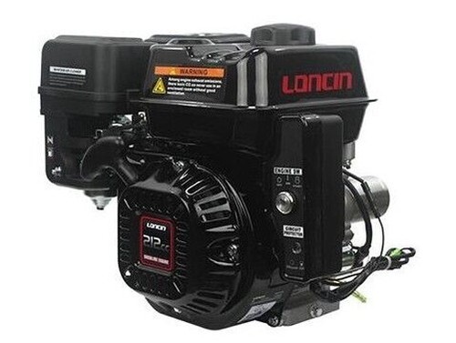 Engine Loncin Cylindrical 19x60 212cc Horizontal Complete Pull ...