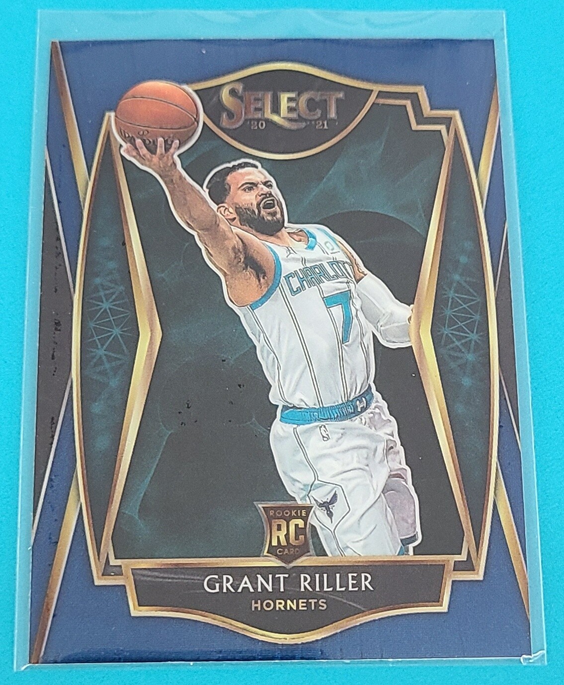 2020 Select Retail Blue #166 Grant Riller Charlotte Hornets Basketball ...