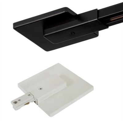 PROJECT SOURCE Live End Power Feed Cover for Track Light Lighting White ...