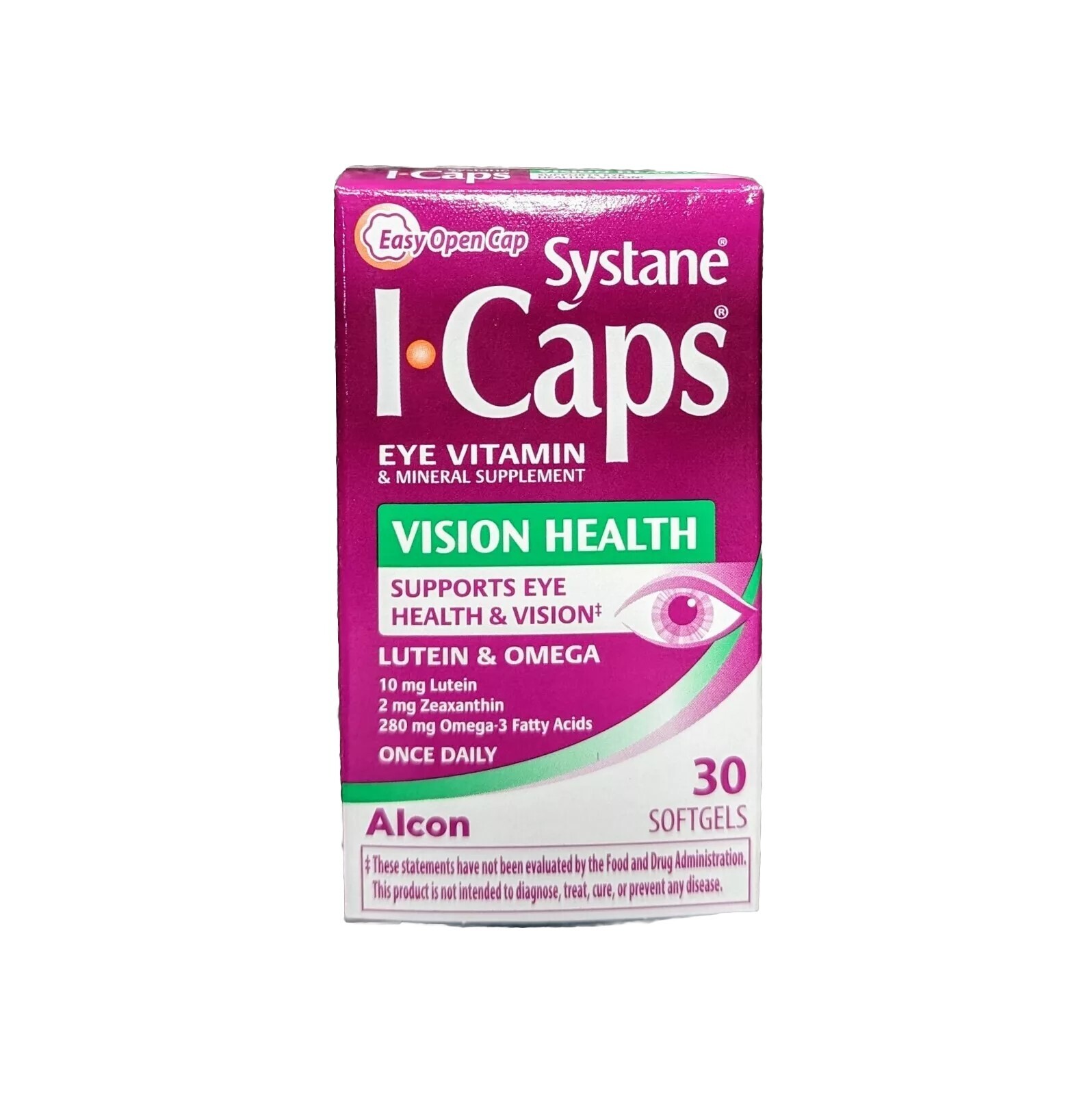 Systane ICaps Vision Health 30 Softgels Exp 10/2024 NEW SHIPS FAST | eBay