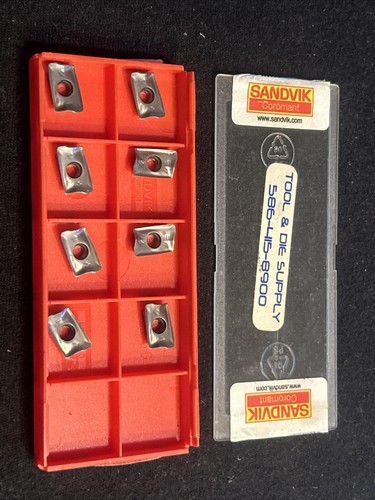 Qty. 8, Sandvik R390-11T308E-NL H13A Carbide CoroMill 390 Milling ...