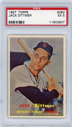 1957 Topps - Scarce Series #282 Jack Dittmer for sale online | eBay