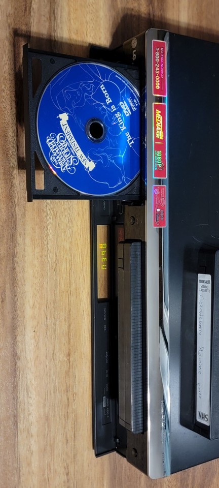 LG RC897T DVD VCR Combo Player VHS to DVD Recorder HDMI 1080p Digital ...