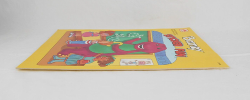 Golden Book Sticker Fun Barney Activity Book Unused Vintage 1993 | eBay