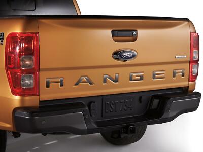 OEM 2019-2020 Ford Ranger BLACK PLATINUM TAILGATE LETTERING DECAL ...
