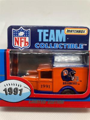 Collectible Matchbox Diecast Truck NFL Denver Broncos Limited Edition ...