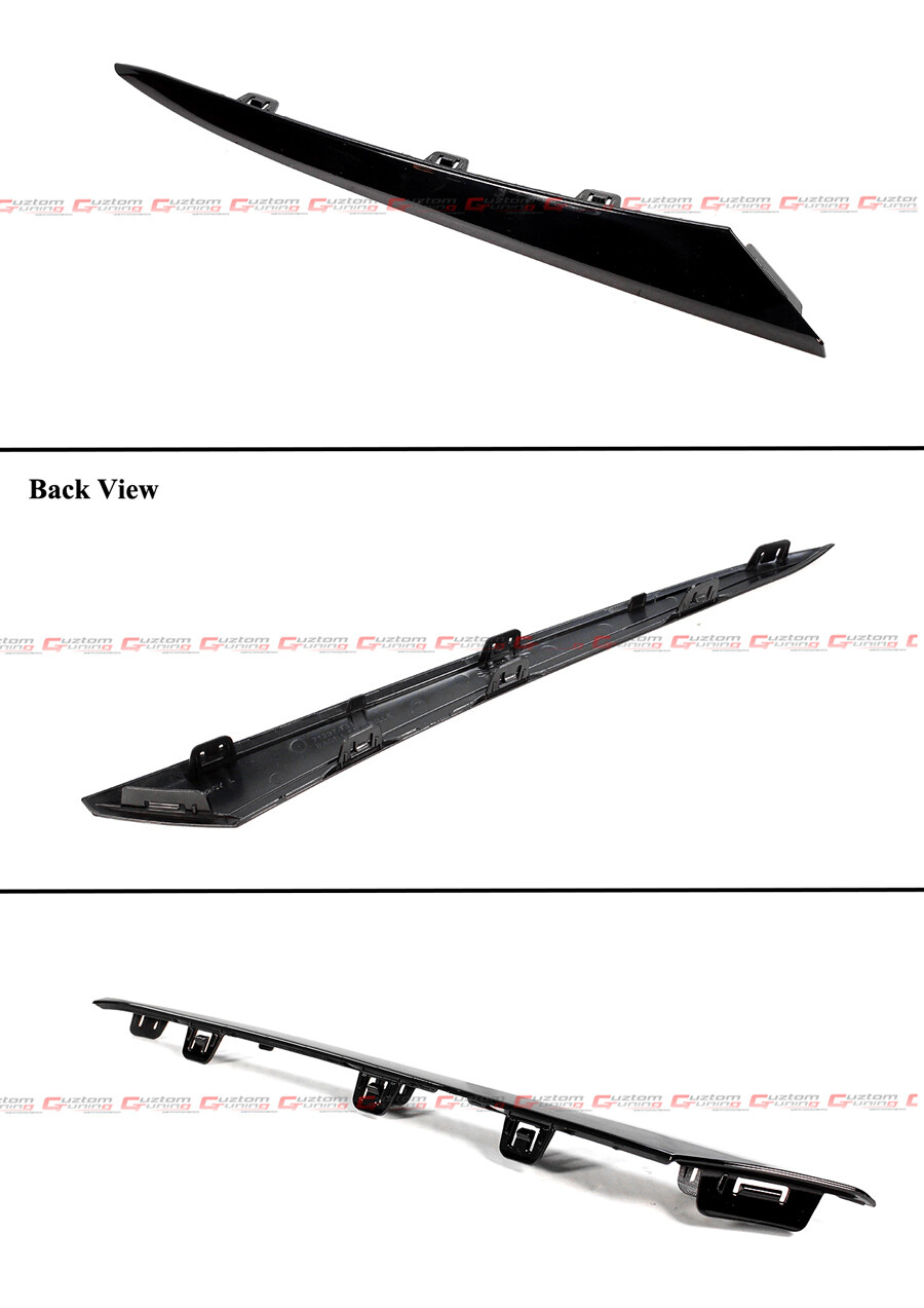 For 2022-24 Honda Civic 4dr Sedan FL5 Type-r Style Mesh Gloss Black ...