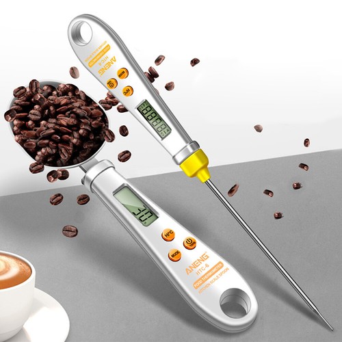 Digital Spoon Scale with Temperature Probe Food Flour Spoon Scale ...