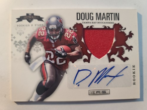 2012 Doug Martin Rookies & Stars Crusade Autograph 1/49 #1 ROOKIE ...