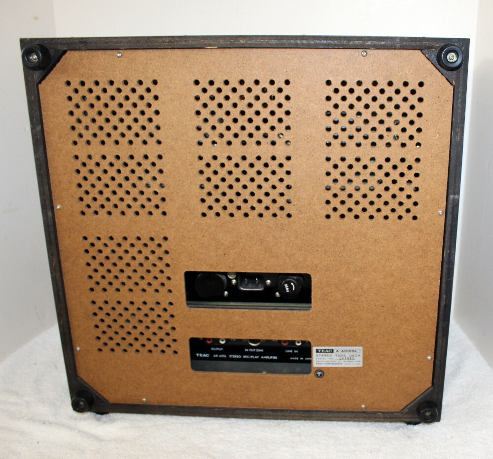 Teac A-4010SL Stereo Reel to Reel Tape Recorder W/ Manual & Cord ...