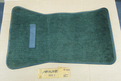 NOS 1979 CHEVROLET CORVETTE L.H. DARK GREEN DRIVERS SIDE FLOOR MAT GM ...